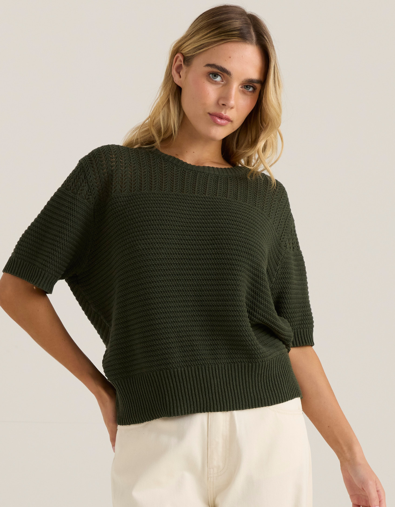 Cherri Tee-Olive – Little Love Boutique