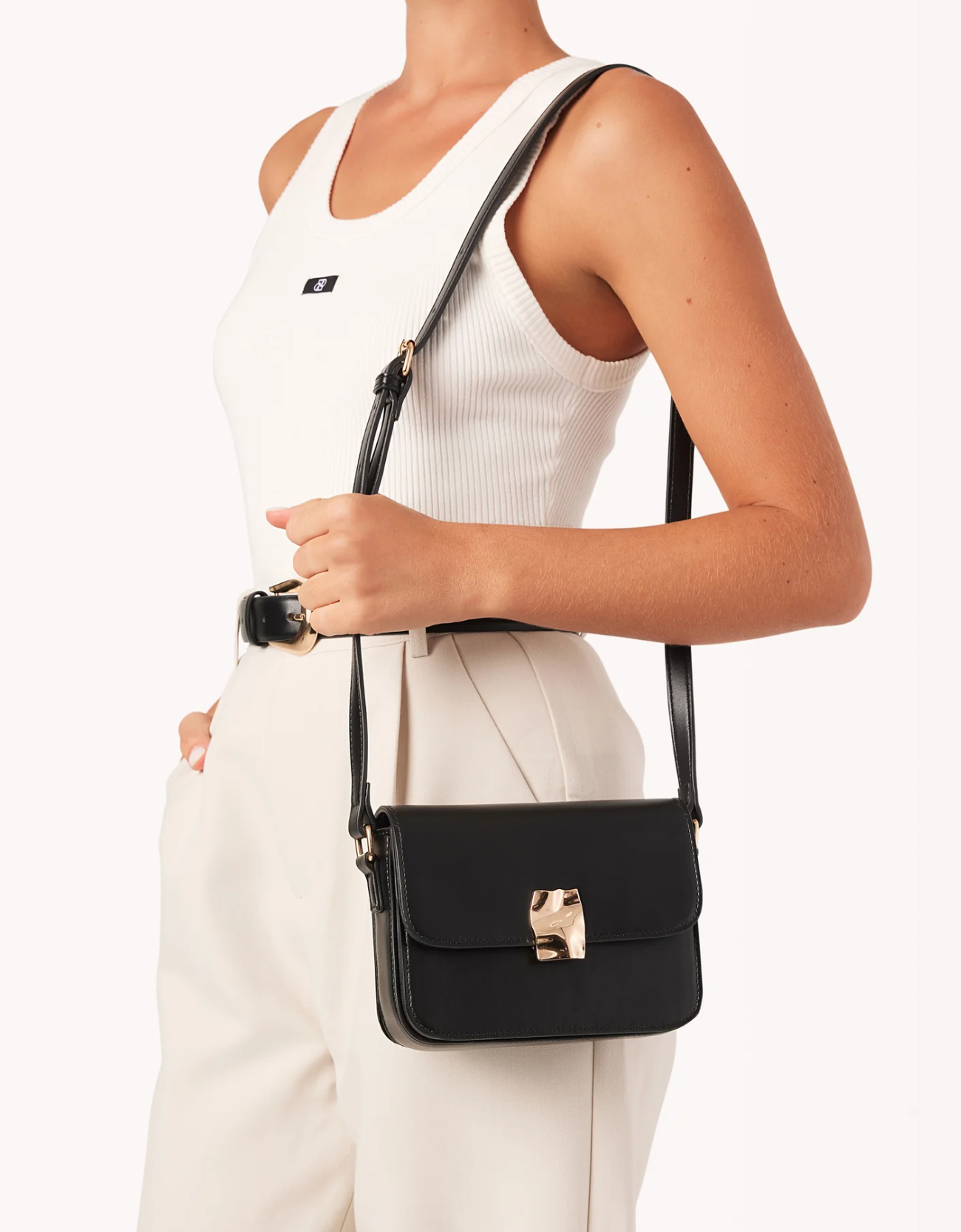 Chelsea Cross Body Bag-Black – Little Love Boutique