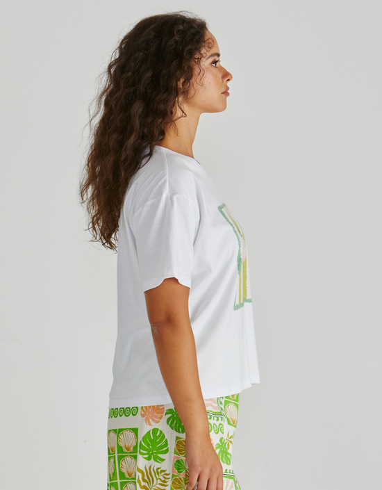 Cynthia Tee-Seashell Stripe – Little Love Boutique